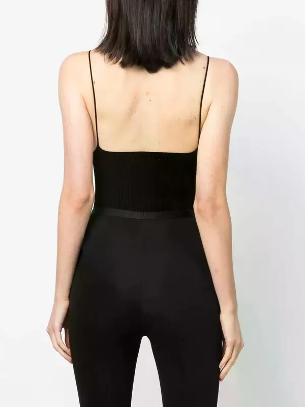 AERON Sleeveless Ribbed Bodysuit