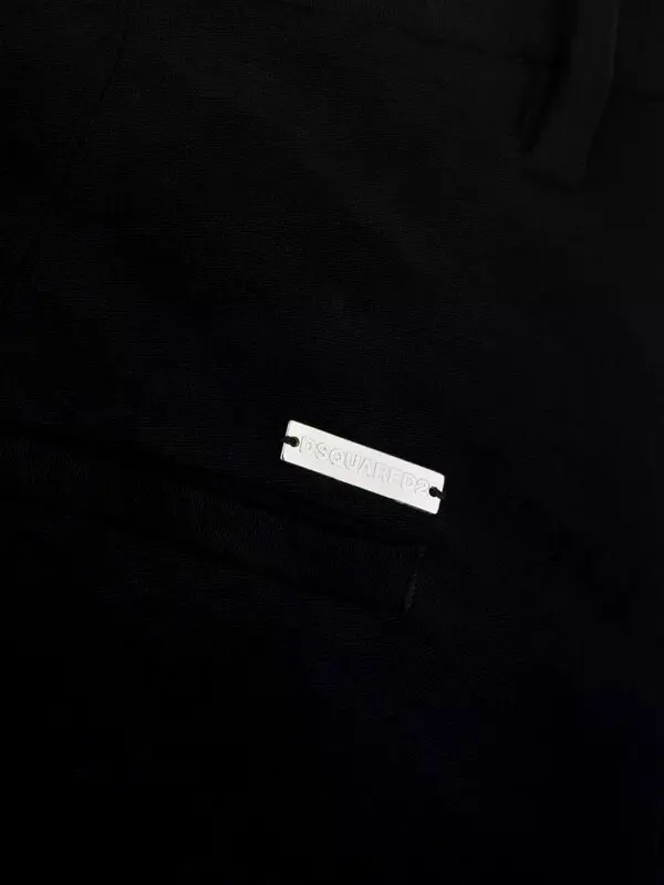 Dsquared2 Logo Plaque Tailored Trousers