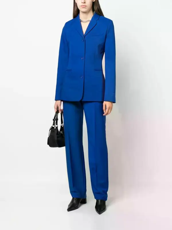 Off-White Darted Twill Blazer