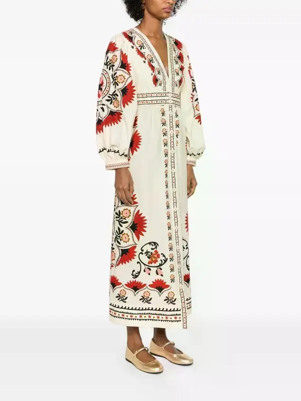 Farm Rio Mandala Maxi Dress