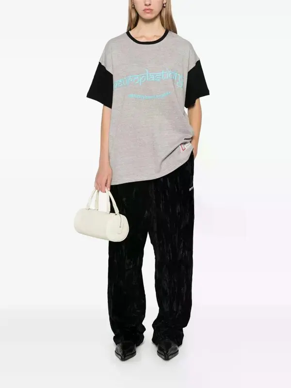 Martine Rose Wide-leg Velvet Trousers