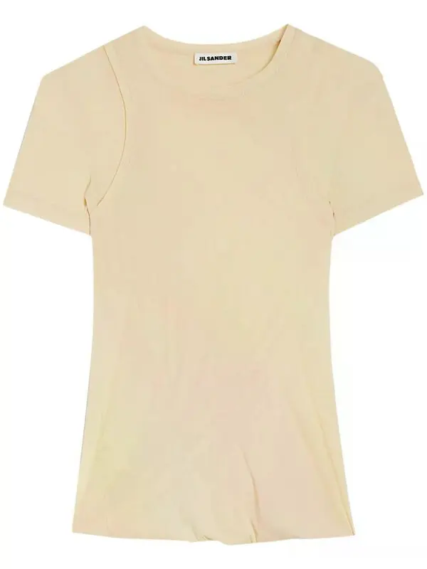 JIL SANDER Crew-neck T-shirt - Neutrals