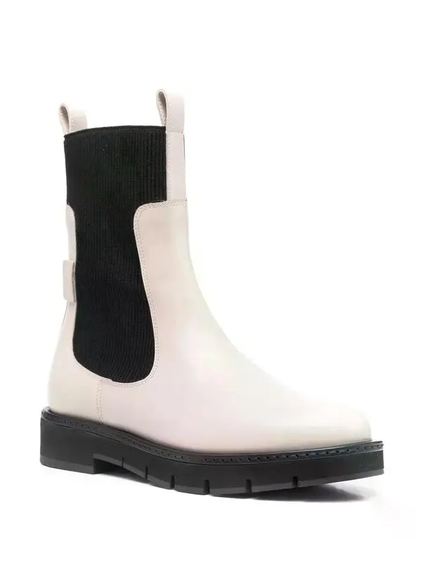 FERRAGAMO Two-tone Pull-on Boots