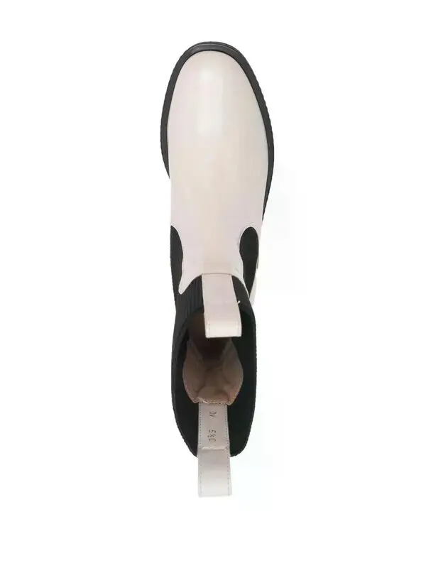 FERRAGAMO Two-tone Pull-on Boots
