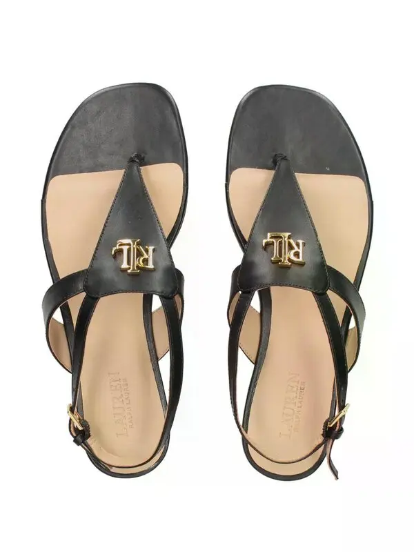 Ralph Lauren Everley Sandals - Black