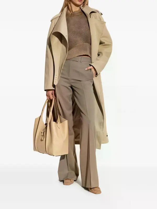 TOD'S Slingback Pumps With Buckle Detail - Neutrals