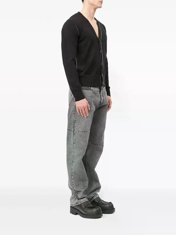 MAISON MARGIELA Single-stitch Fine-knit Cardigan