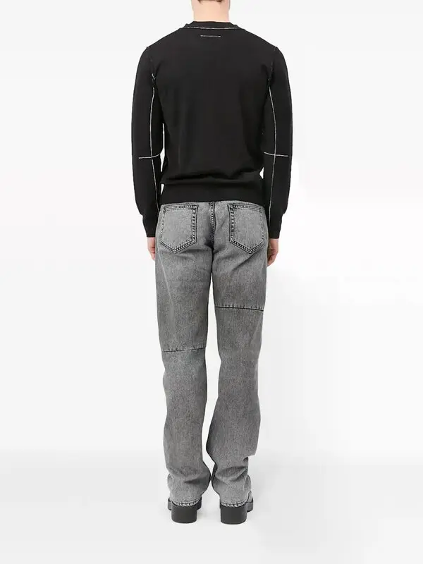 MAISON MARGIELA Single-stitch Fine-knit Cardigan