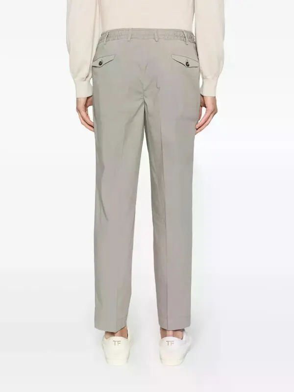 DELL'OGLIO Mid-rise Tapered Chinos