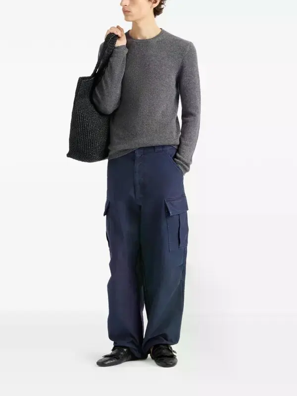 Prada Long Sleeve Cashmere Jumper