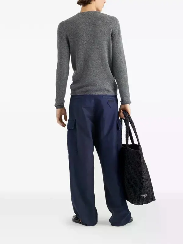 Prada Long Sleeve Cashmere Jumper