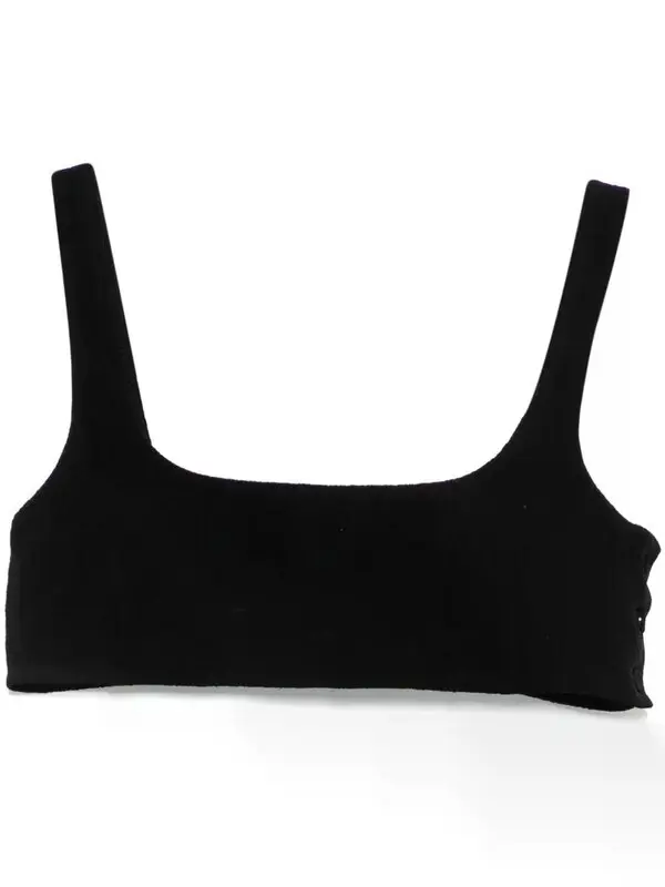 Nanushka Bralette Crop Top - Black