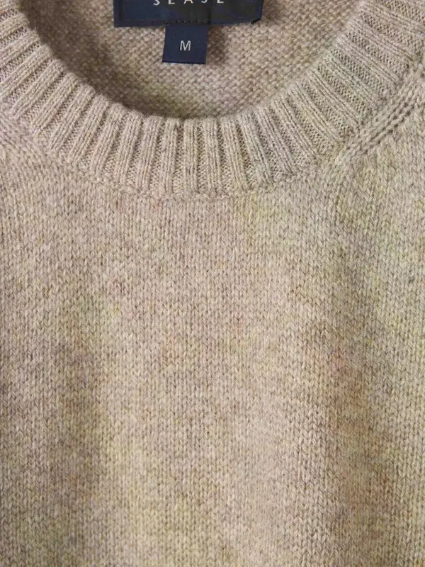 Sease Virgin Wool Crew Neck Jumper