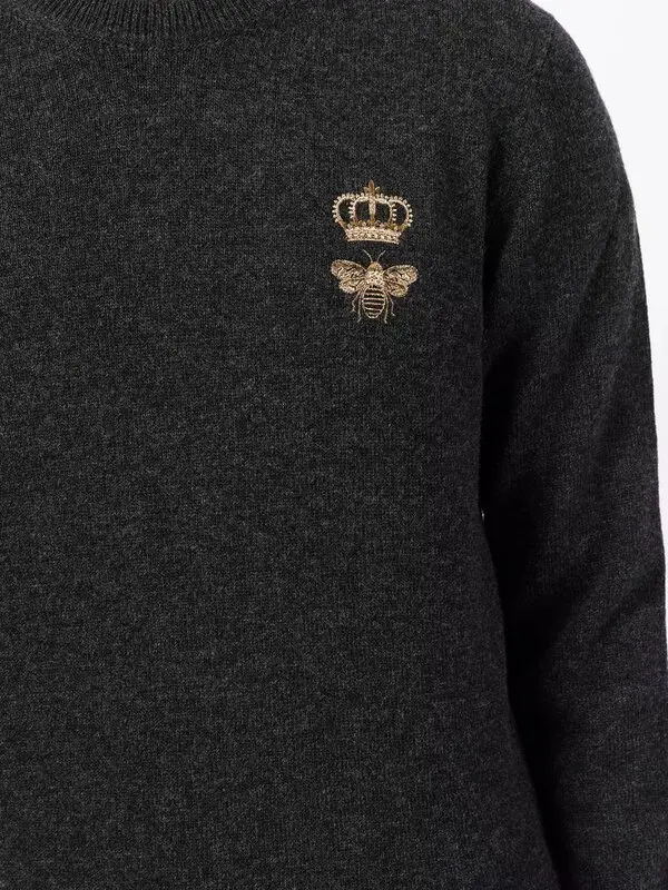 Dolce & Gabbana Fine-knit Embroidered Jumper
