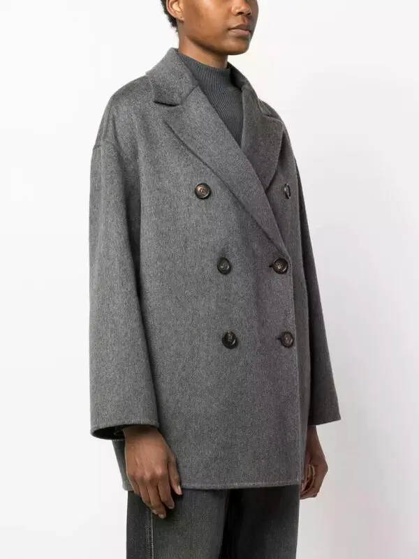Brunello Cucinelli Cashmere Double-breasted Coat