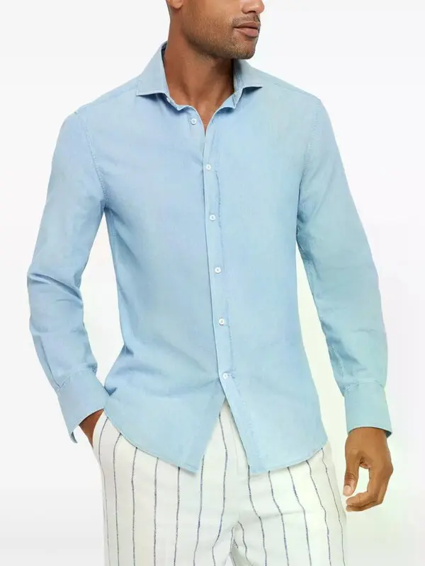 Brunello Cucinelli Plain Button-down Shirt