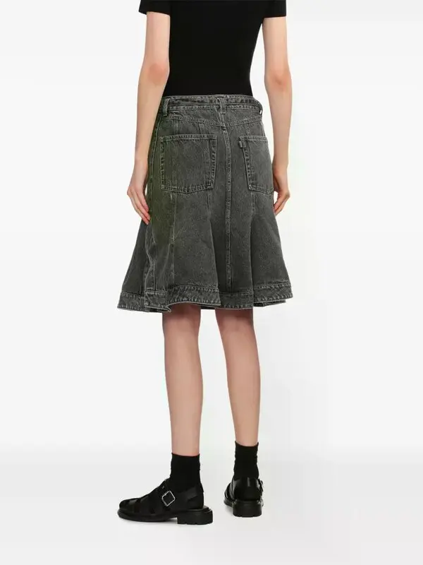 3.1 Phillip Lim Belted Denim Skirt