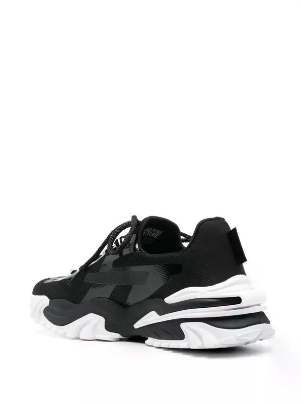 Versace Logo Print Low-top Sneakers