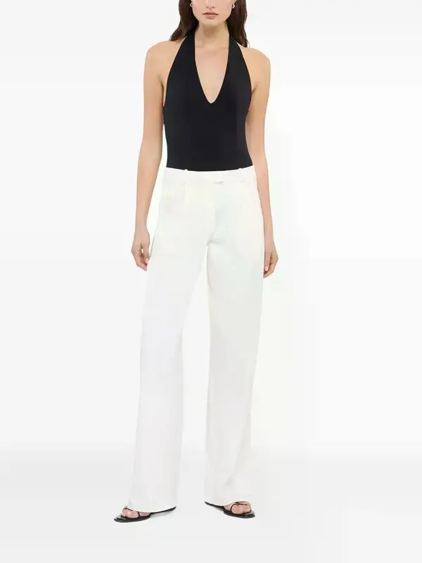 Another Tomorrow Pleated Trousers