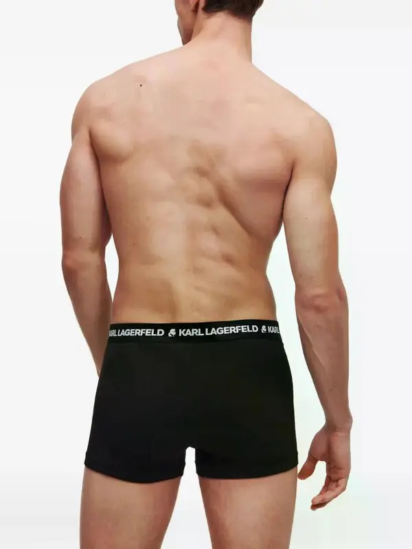 Karl Lagerfeld Logo-waistband Boxer Short Set Of Three