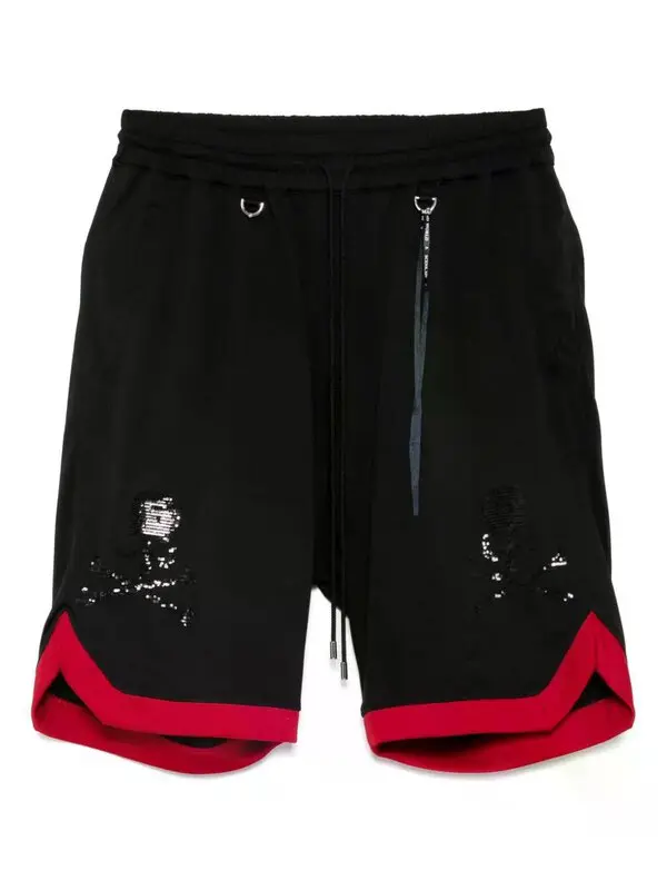 MASTERMIND WORLD Sequined Logo Basketball Shorts