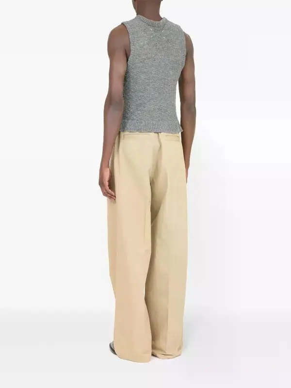 MAISON MARGIELA Screw-neck Knitted Tank Top