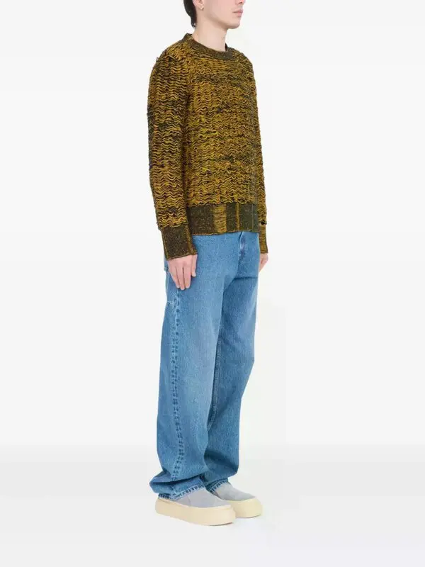 MAISON MARGIELA Textured Crew-neck Sweater