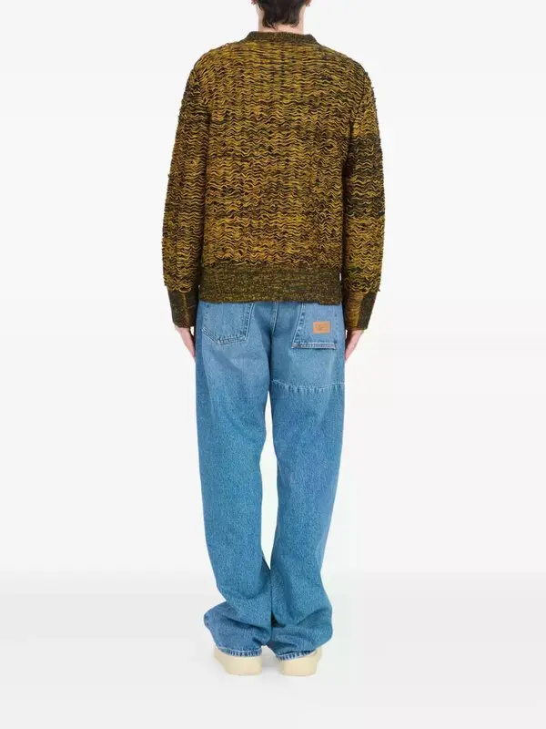 MAISON MARGIELA Textured Crew-neck Sweater