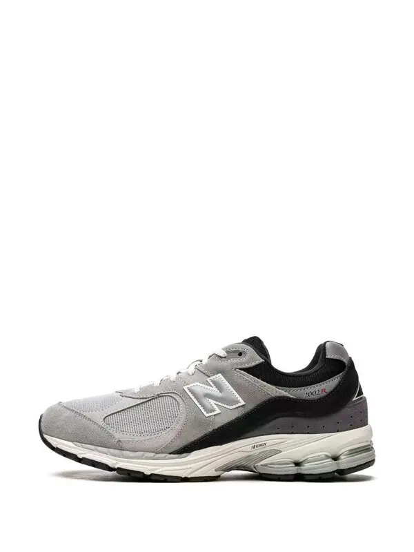 NEW BALANCE 2002r /black Calf Suede Sneakers - Grey