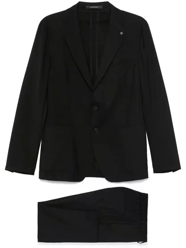 Tagliatore Brooch-detail Suit