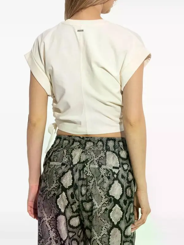 ALLSAINTS Mira Cropped T-shirt - White