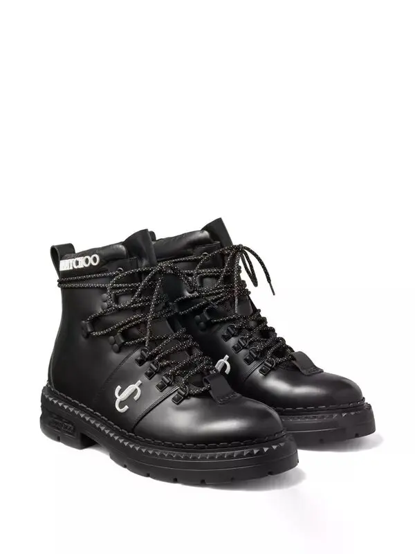 JIMMY CHOO Marlow Monogram Hiking Boots