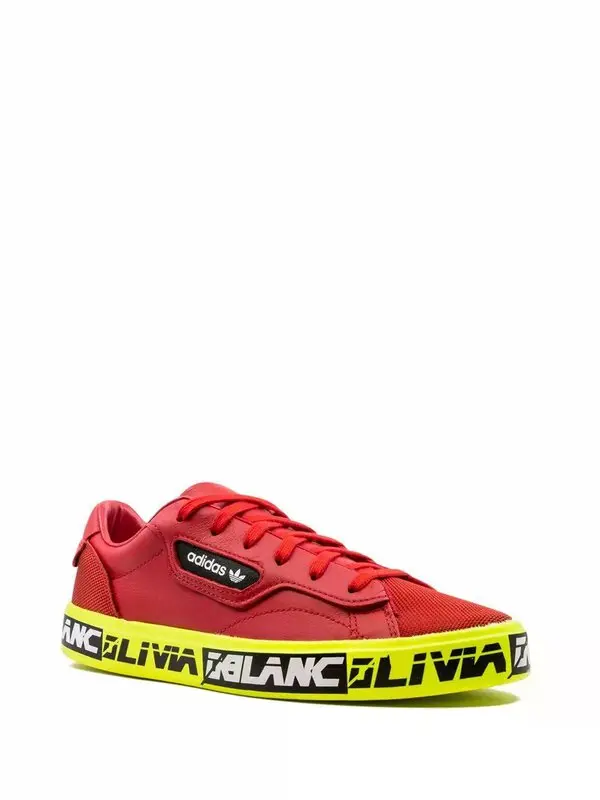 Adidas X Olivia Oblanc Sleek Sneakers