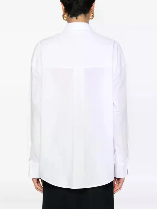 P.a.r.o.s.h Embellished Cotton Shirt