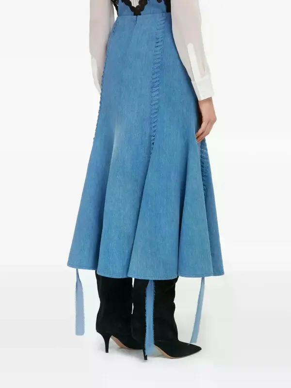 Gabriela Hearst Dion A-line Skirt