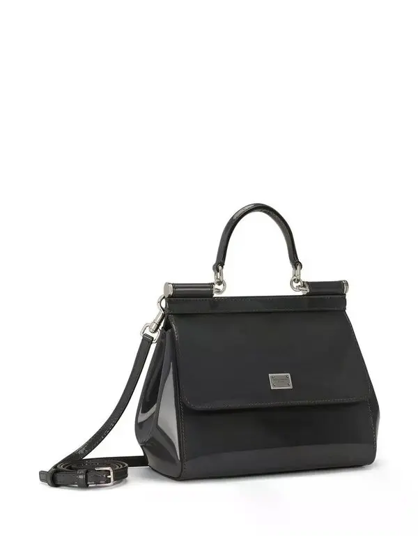 Dolce & Gabbana Small Sicily Top-handle Bag - Grey