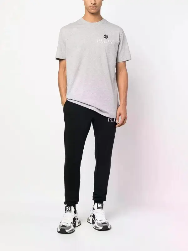 Philipp Plein Logo-plaque Cotton T-shirt