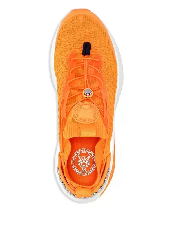 PLEIN SPORT Runner Trainers With Drawstring Fastening - Orange