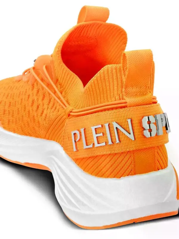 PLEIN SPORT Runner Trainers With Drawstring Fastening - Orange
