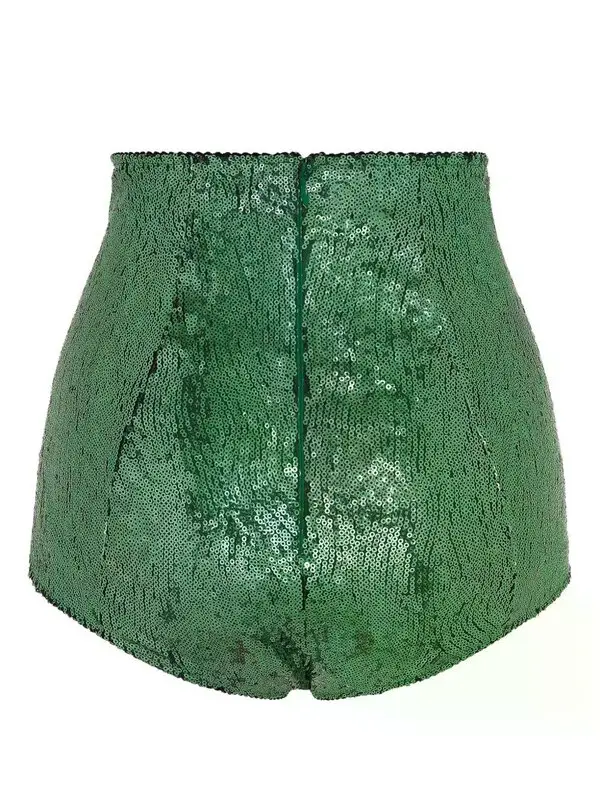 Dolce & Gabbana Sequin Culotte Briefs - Green