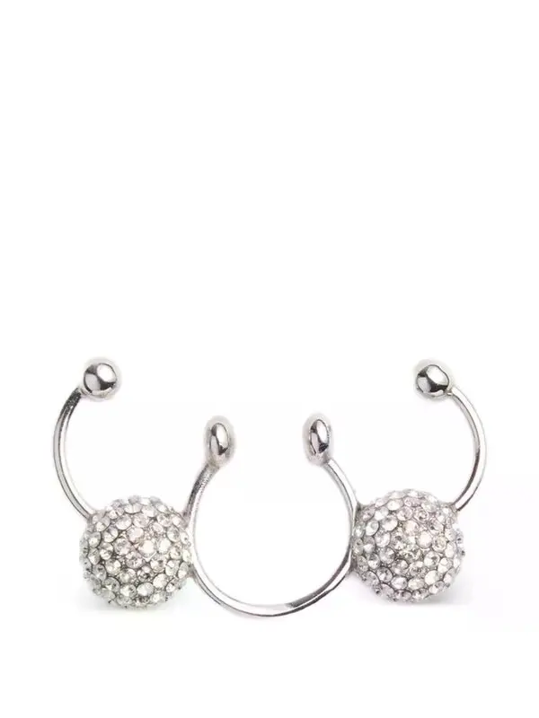 Valentino Garavani Embellished Ring - Silver