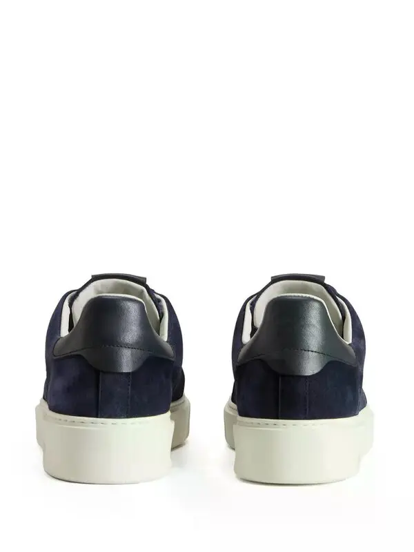 Woolrich Round-toe Suede Trainers - Blue