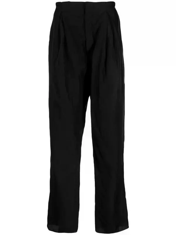 SAPIO Pleat Detail Straight Leg Trousers