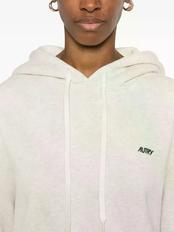 AUTRY Logo Embroidered Hoodie