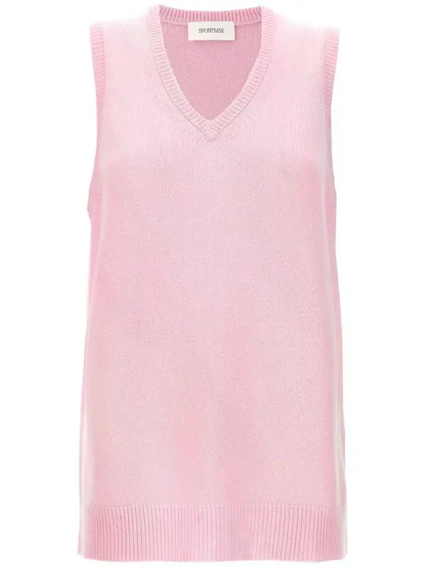 Sportmax Gimmy Vest - Pink