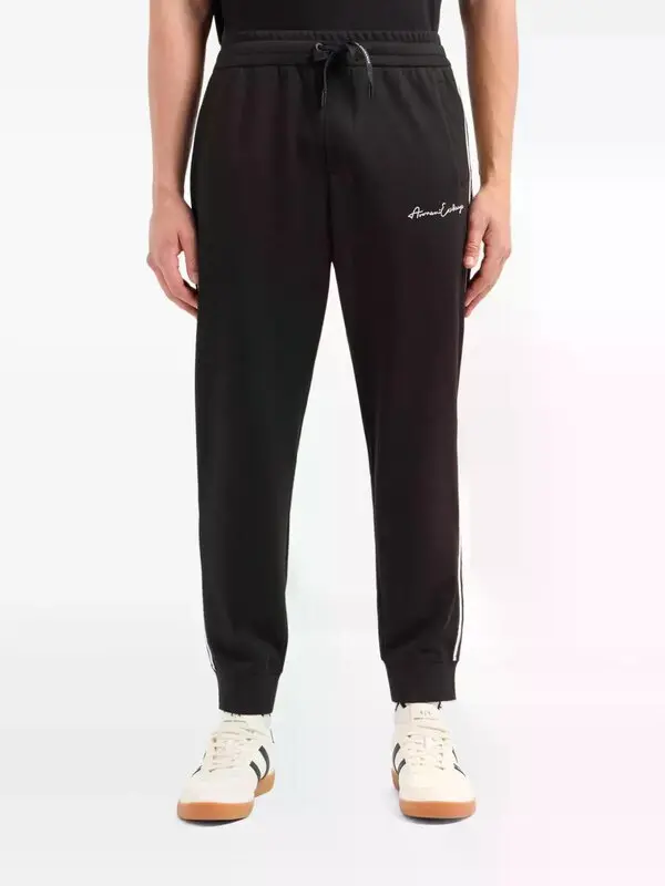 Armani Exchange Logo-embroidered Track Pants
