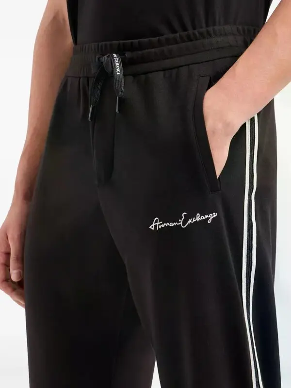 Armani Exchange Logo-embroidered Track Pants