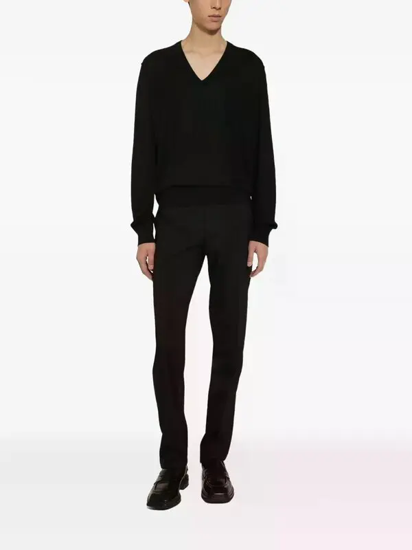 Dolce & Gabbana Wool Tailored Trousers