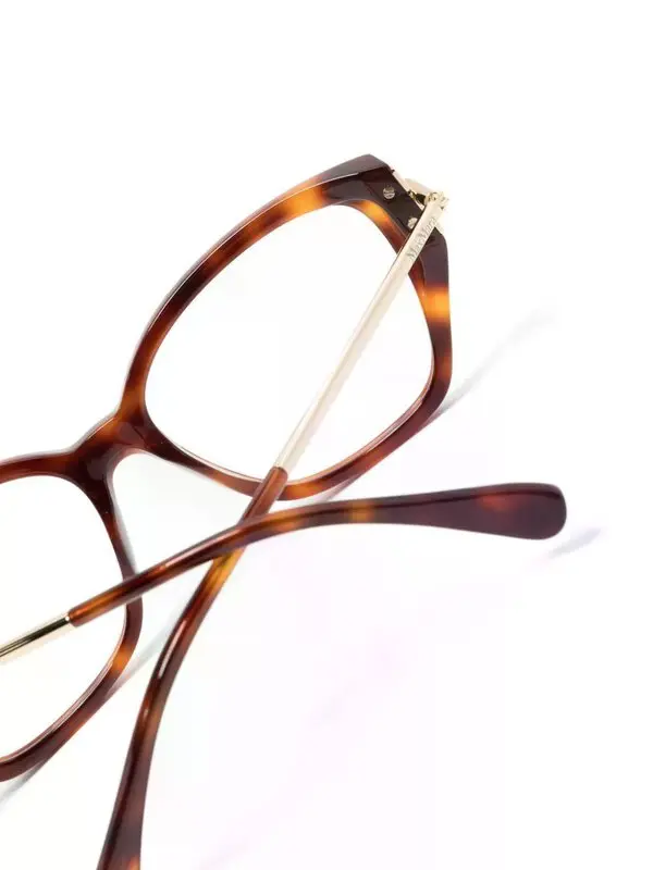 Max Mara Tortoiseshell Cat-eye Frame Eyeglasses
