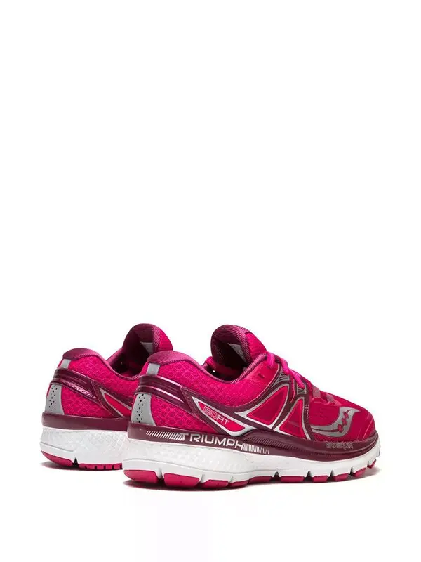 Saucony Triumph Iso 3 Berry Silver Sneakers - Pink